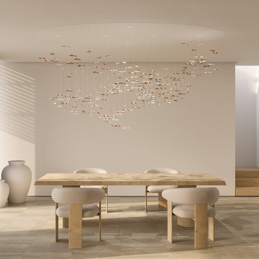 Leaf · Twisted Canopy – The Montauk Lighting Co