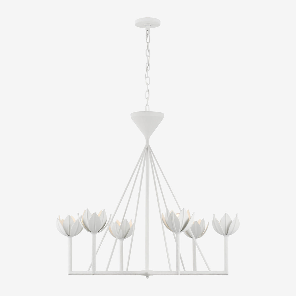 Alberto Large Low Ceiling Chandelier – The Montauk Lighting Co