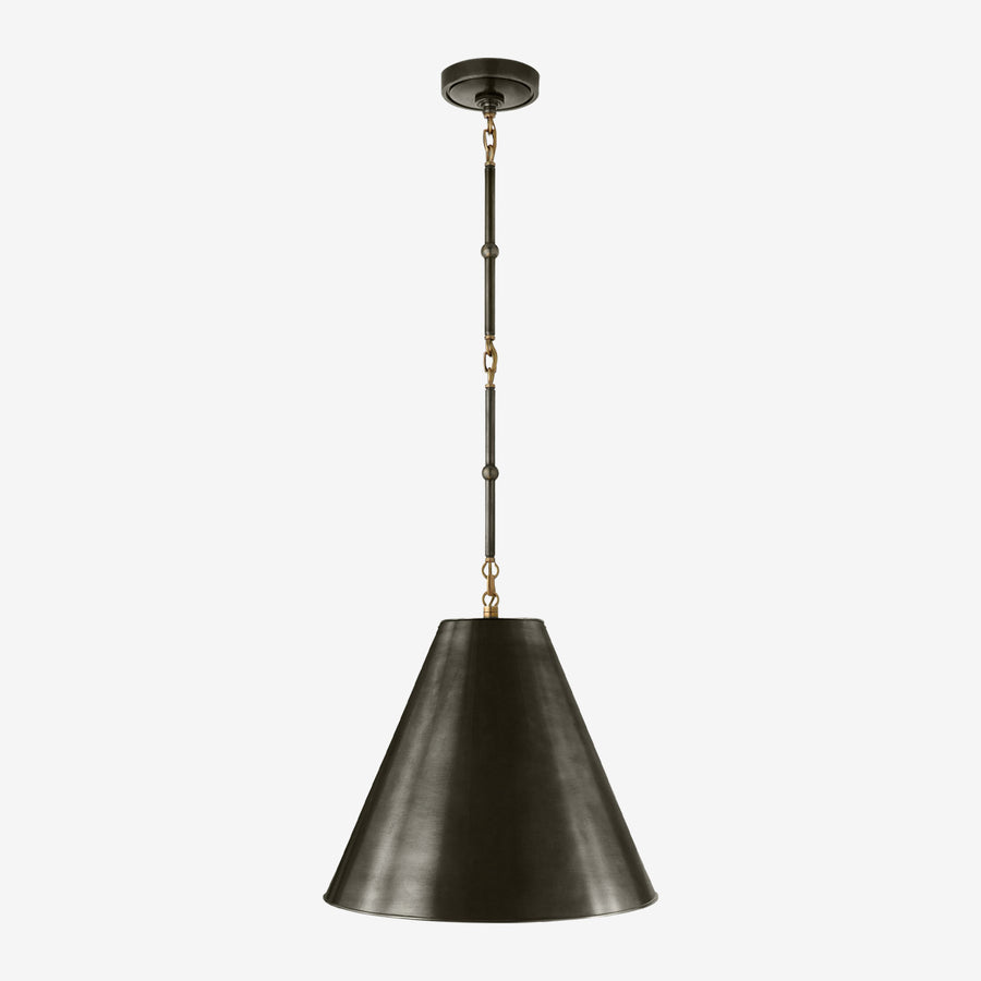 Goodman Small Hanging Light – The Montauk Lighting Co