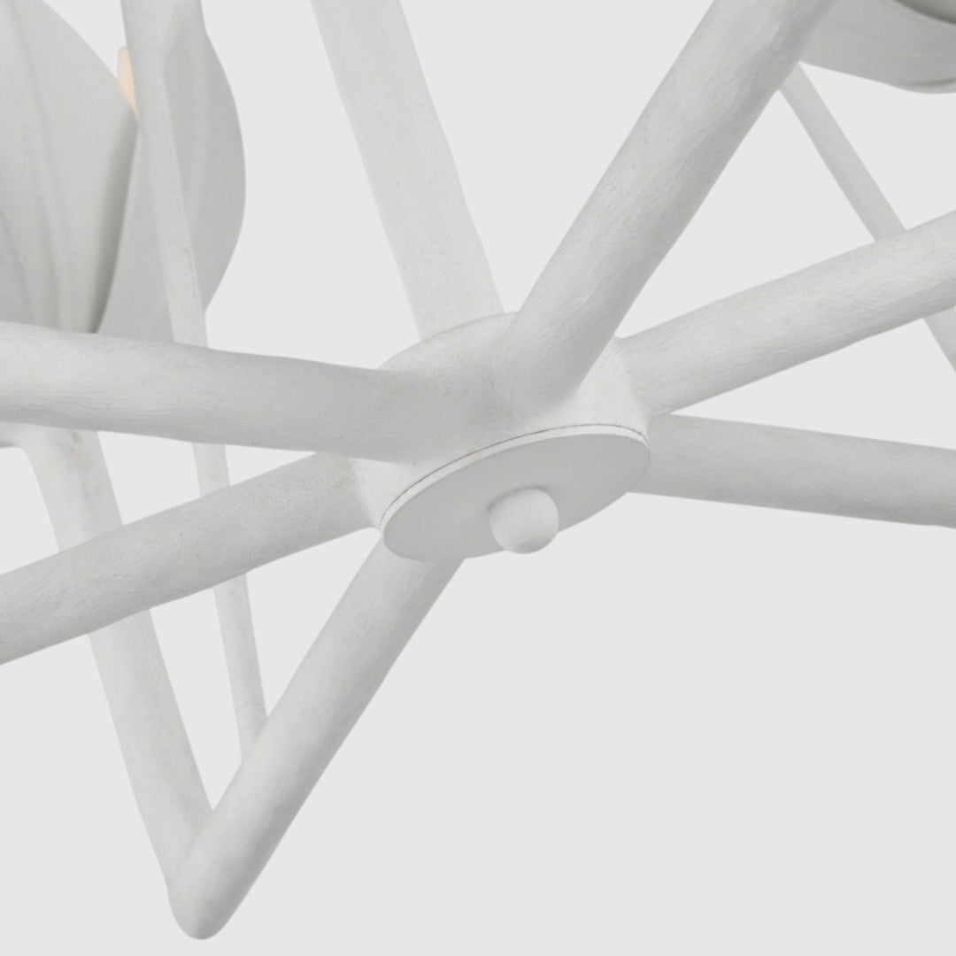 Alberto Large Low Ceiling Chandelier – The Montauk Lighting Co