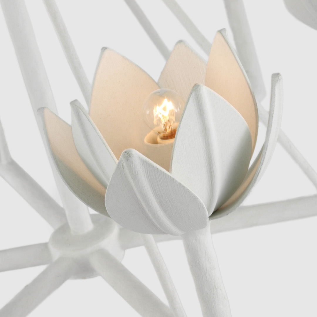 Alberto Small Low Ceiling Chandelier – The Montauk Lighting Co