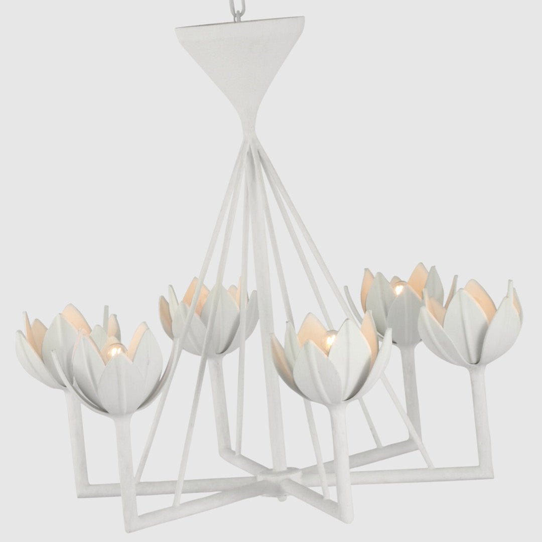 Alberto Small Low Ceiling Chandelier – The Montauk Lighting Co