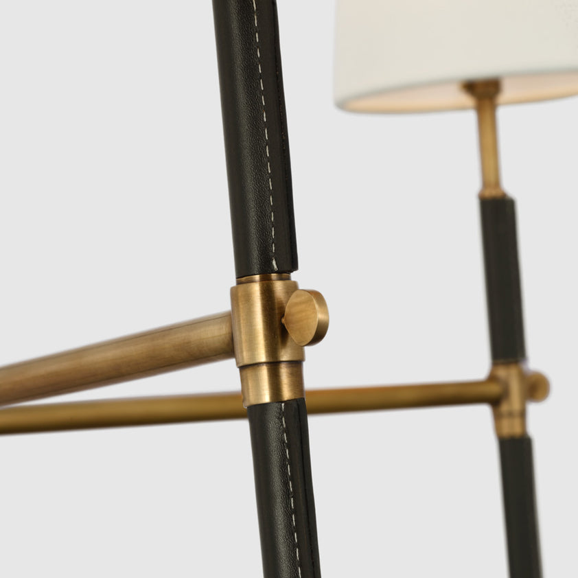 Bryant Small Wrapped Chandelier – The Montauk Lighting Co