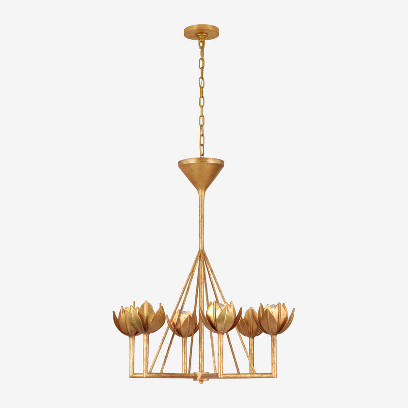 Alberto Single Tier Chandelier – The Montauk Lighting Co